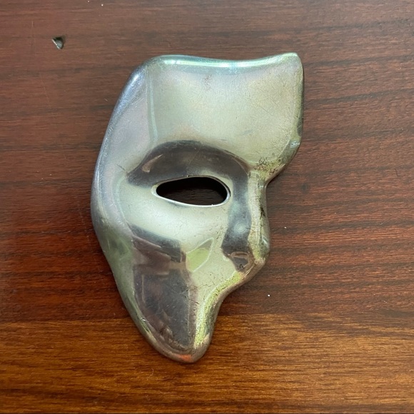 Jewelry | Vintage Silver Phantom Of The Opera Brooch | Poshmark